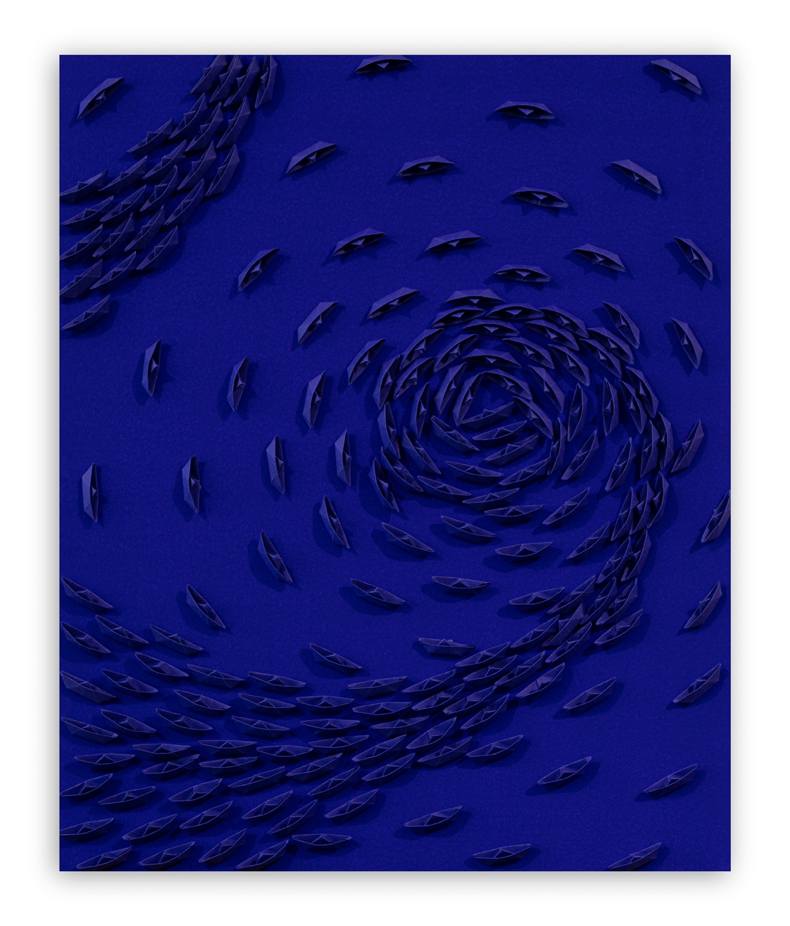 Riccardo Gusmaroli | Vortice Blu (2021) | MutualArt