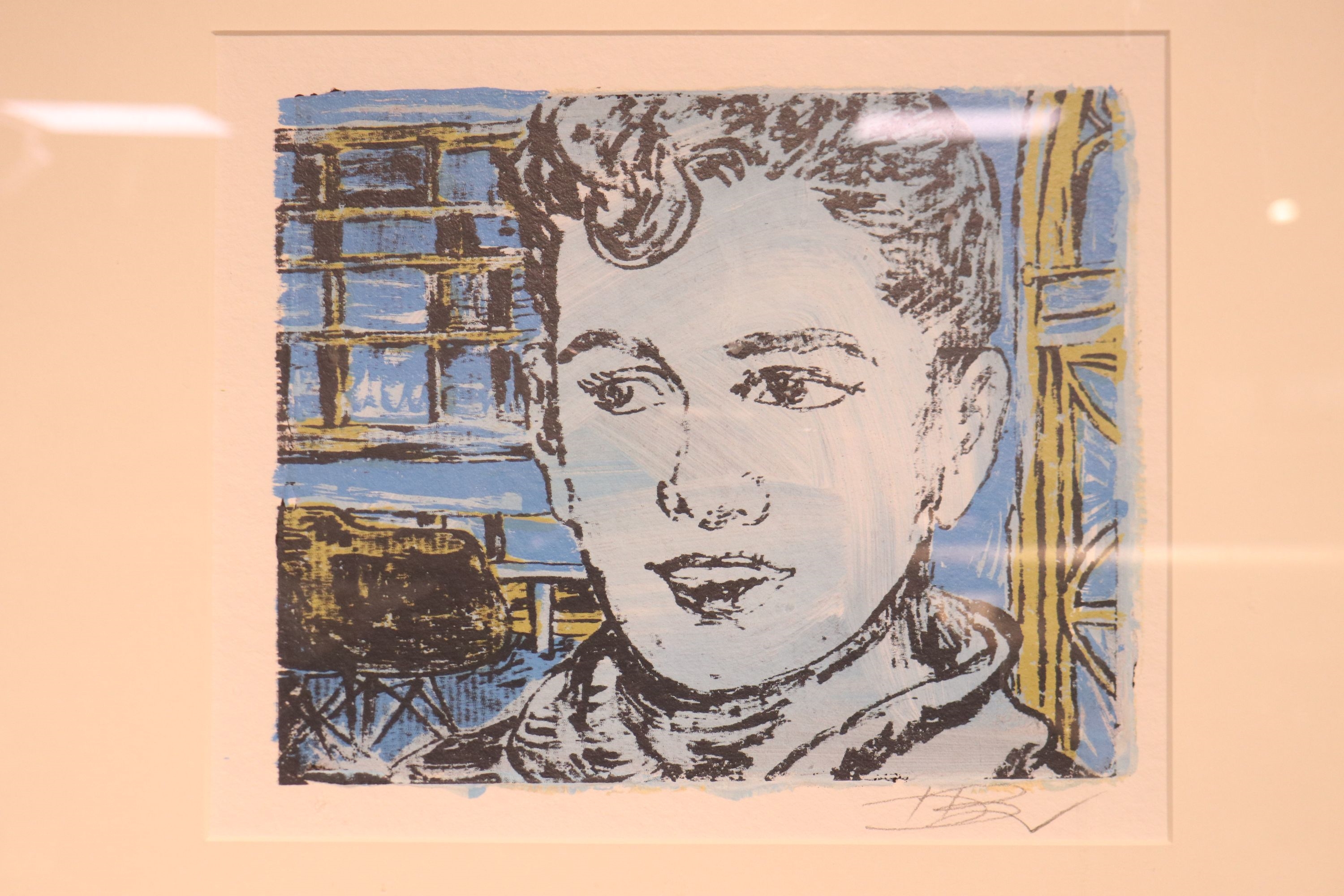 David Bromley | Young Man in Blue | MutualArt