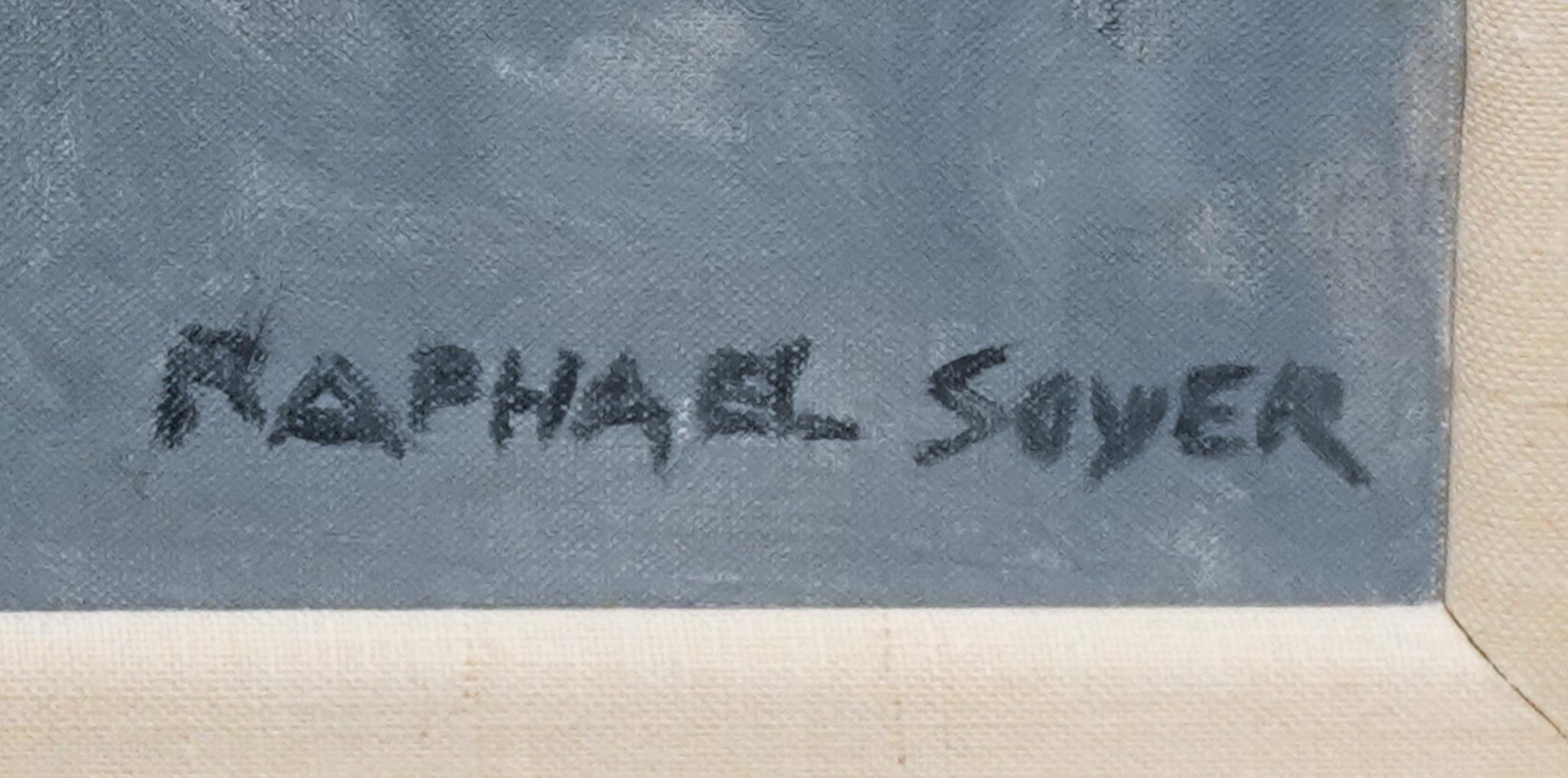 Raphael Soyer | Girl Standing | MutualArt