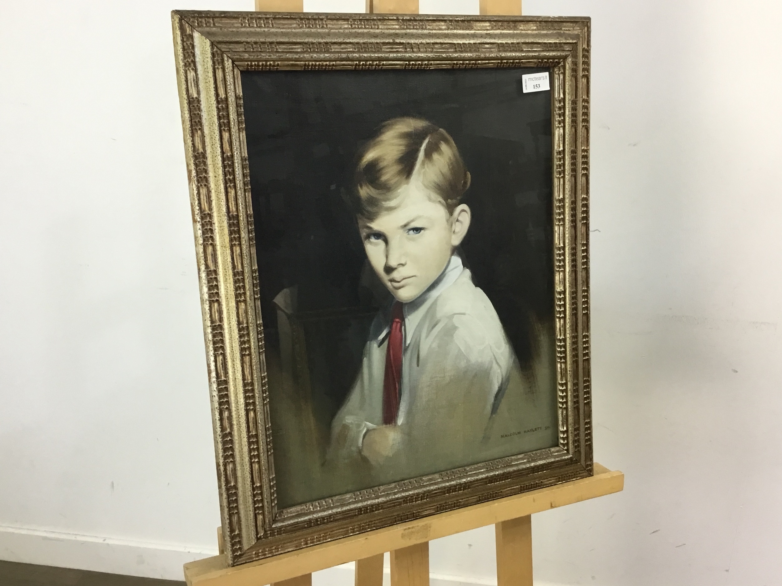 Malcolm Haylett | PORTRAIT OF A BOY (50) | MutualArt