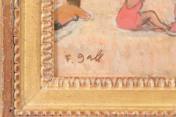 François Gall | The Beach | MutualArt