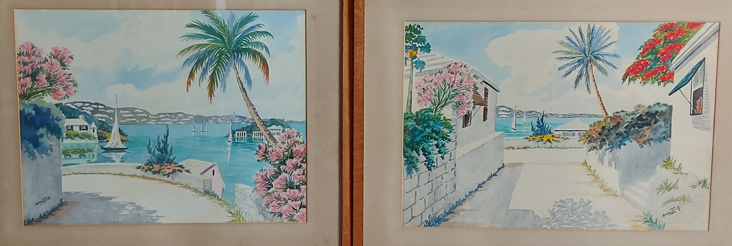 Mary Zuill | 4 Works: North Shore, Bermuda, 1977; Out by Mid Ocean ...