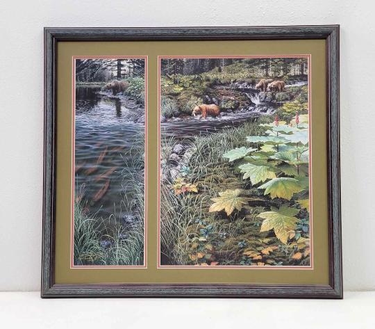 Ed Tussey | Bears on the River | MutualArt