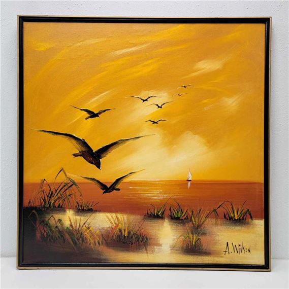 A. Wilson | Seascape | MutualArt