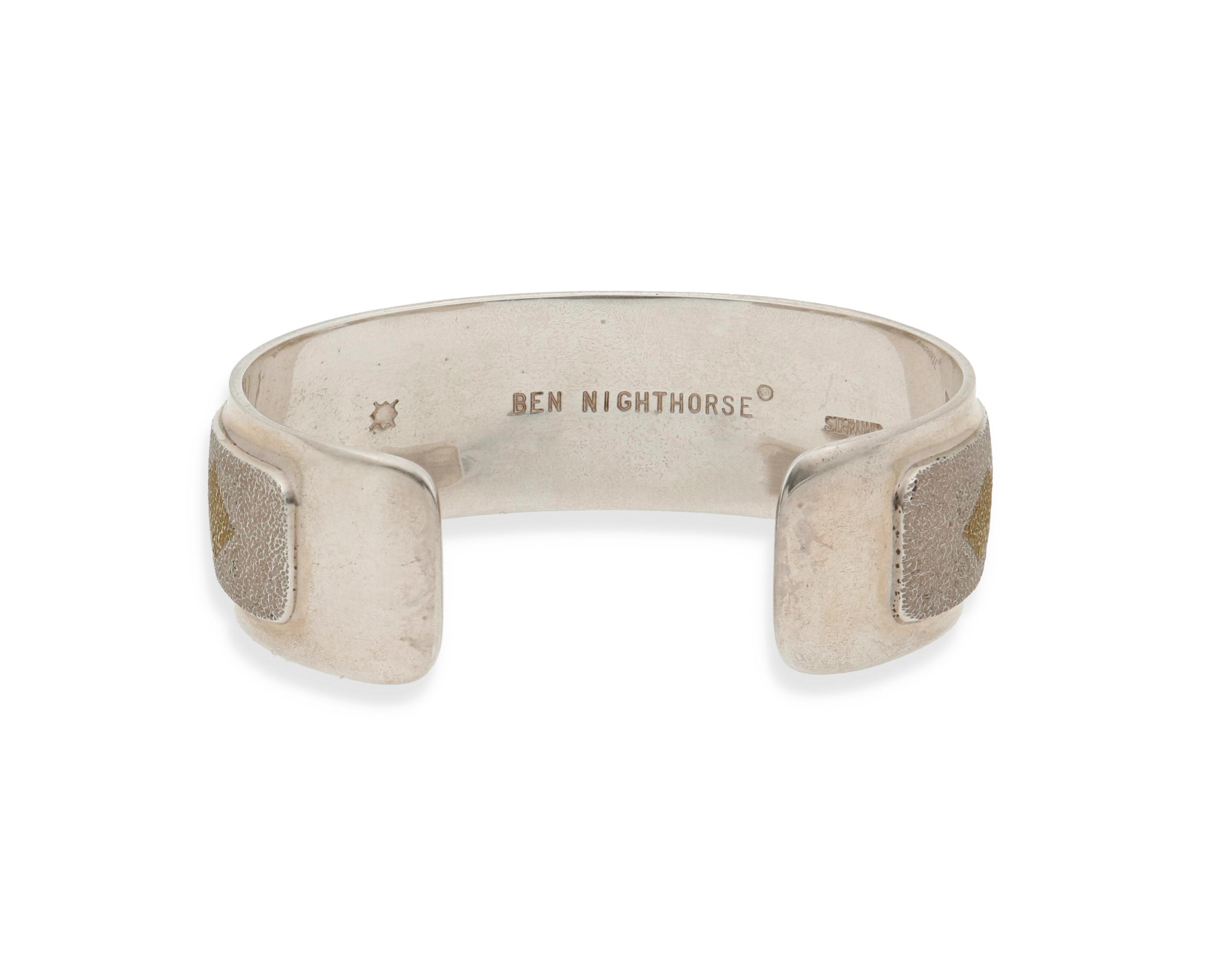 Ben Nighthorse | A Cheyenne cuff bracelet | MutualArt