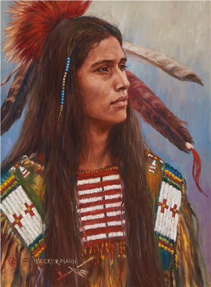 Hubert Wackermann | Miniconjou Lakota (2017) | MutualArt
