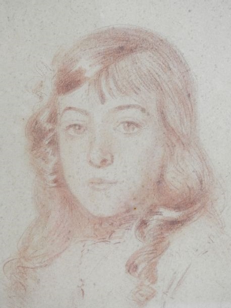 Rene Pean | Portrait de jeune fille (1915) | MutualArt