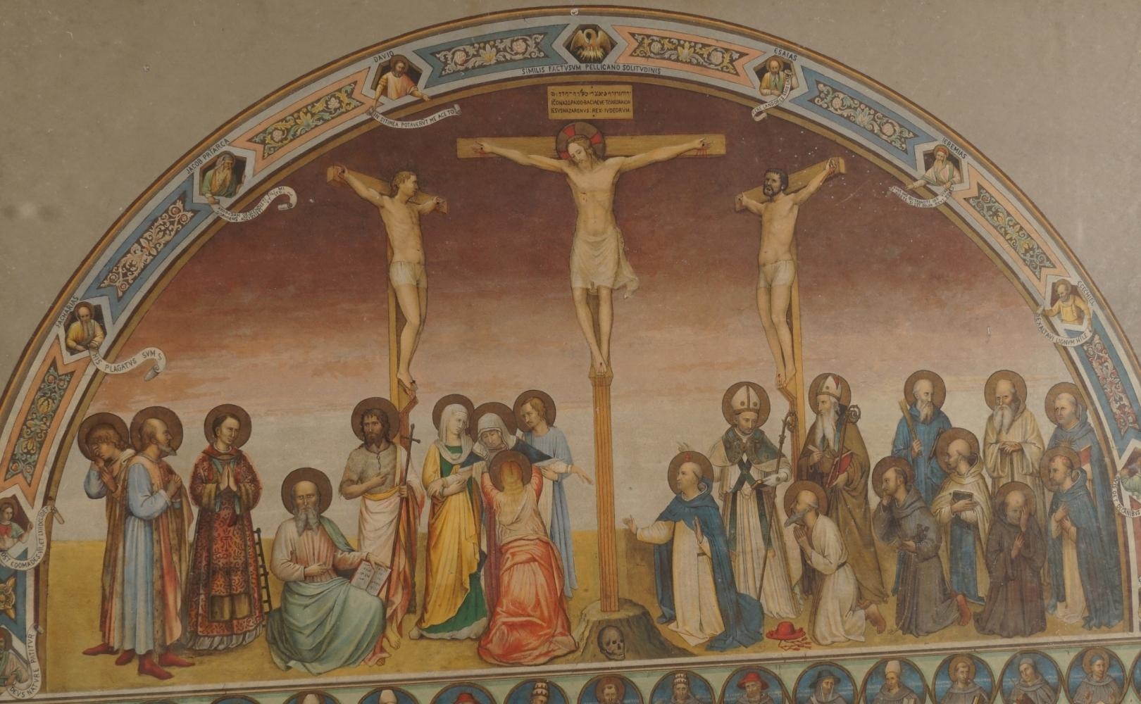 Fra Angelico | Crucifixion and Saints | MutualArt