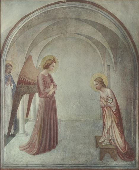 Fra Angelico | The Annunciation | MutualArt