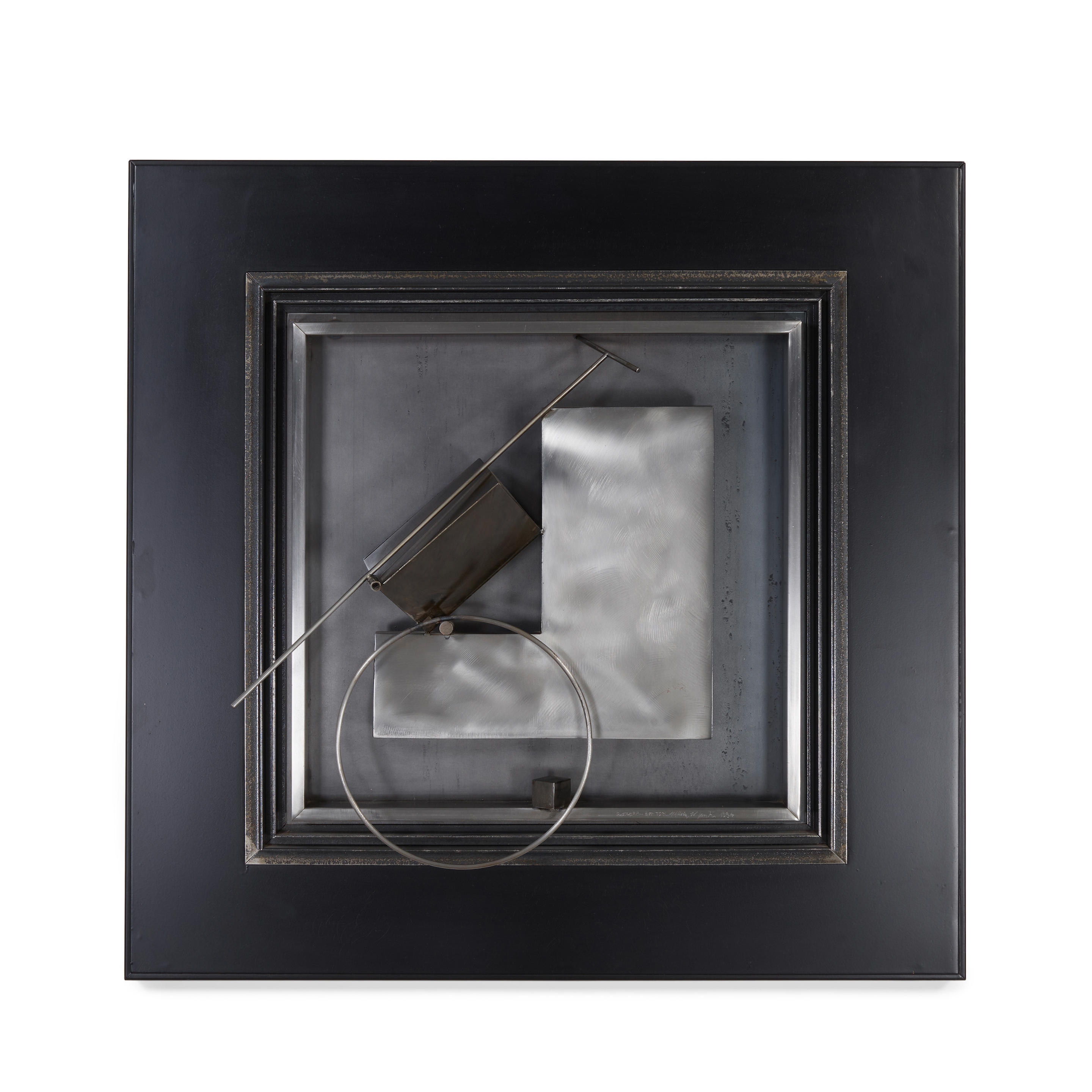 Fletcher Benton | Cologne Construct Relief Right Angle, 1994 (1994 ...