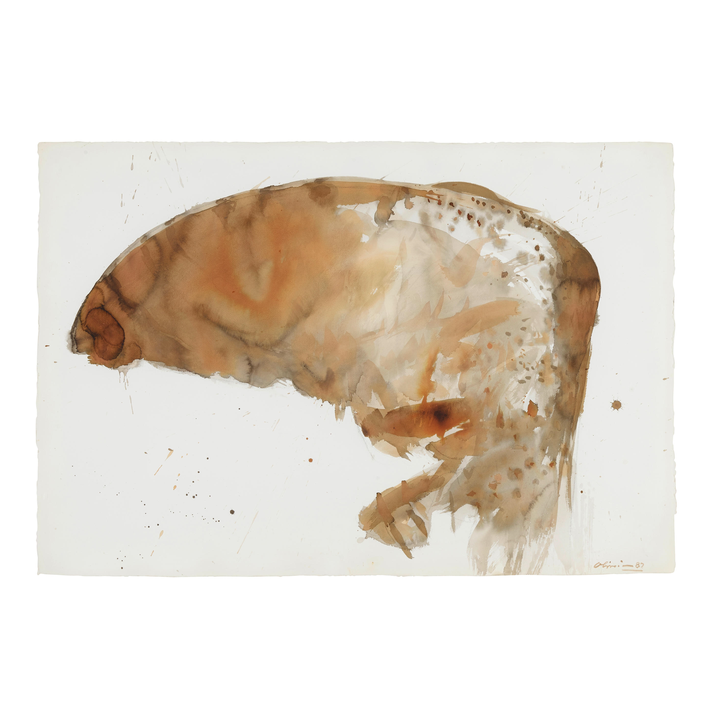 Nathan Oliveira | Raptor Wing, 1987 (1987) | MutualArt