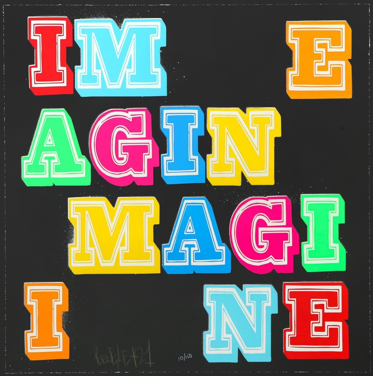 Ben Eine | IMAGINE | MutualArt