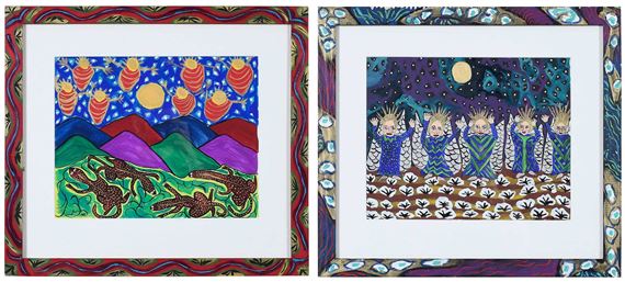 Sarah Rakes | Two works: Lunar Infants and Four Lizards; Angels and ...