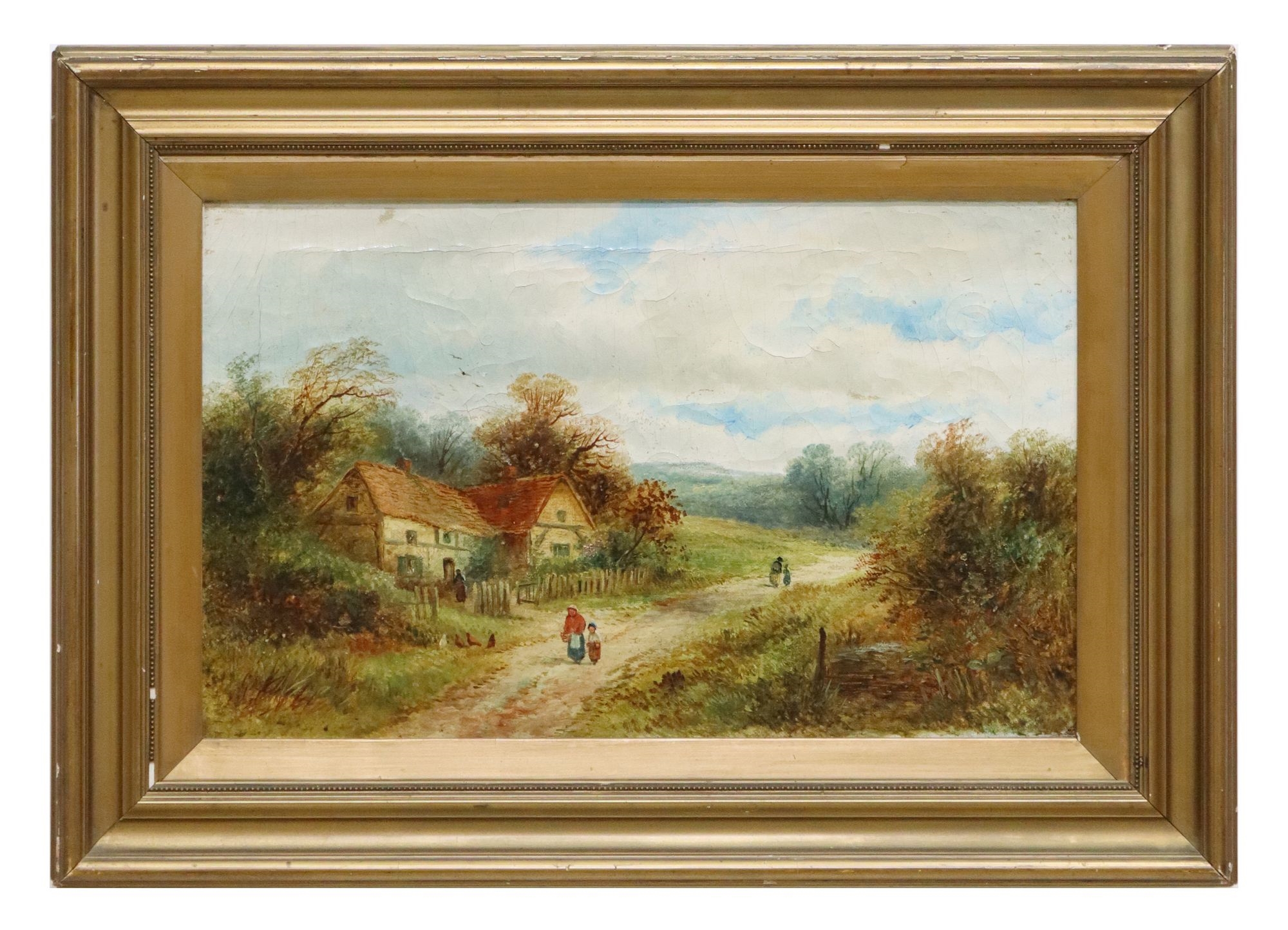 B. Davis | Cottage Landscape (1908) | MutualArt