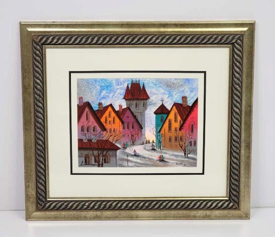 Anatole Krasnyansky | Street of Tallin, Estonia | MutualArt