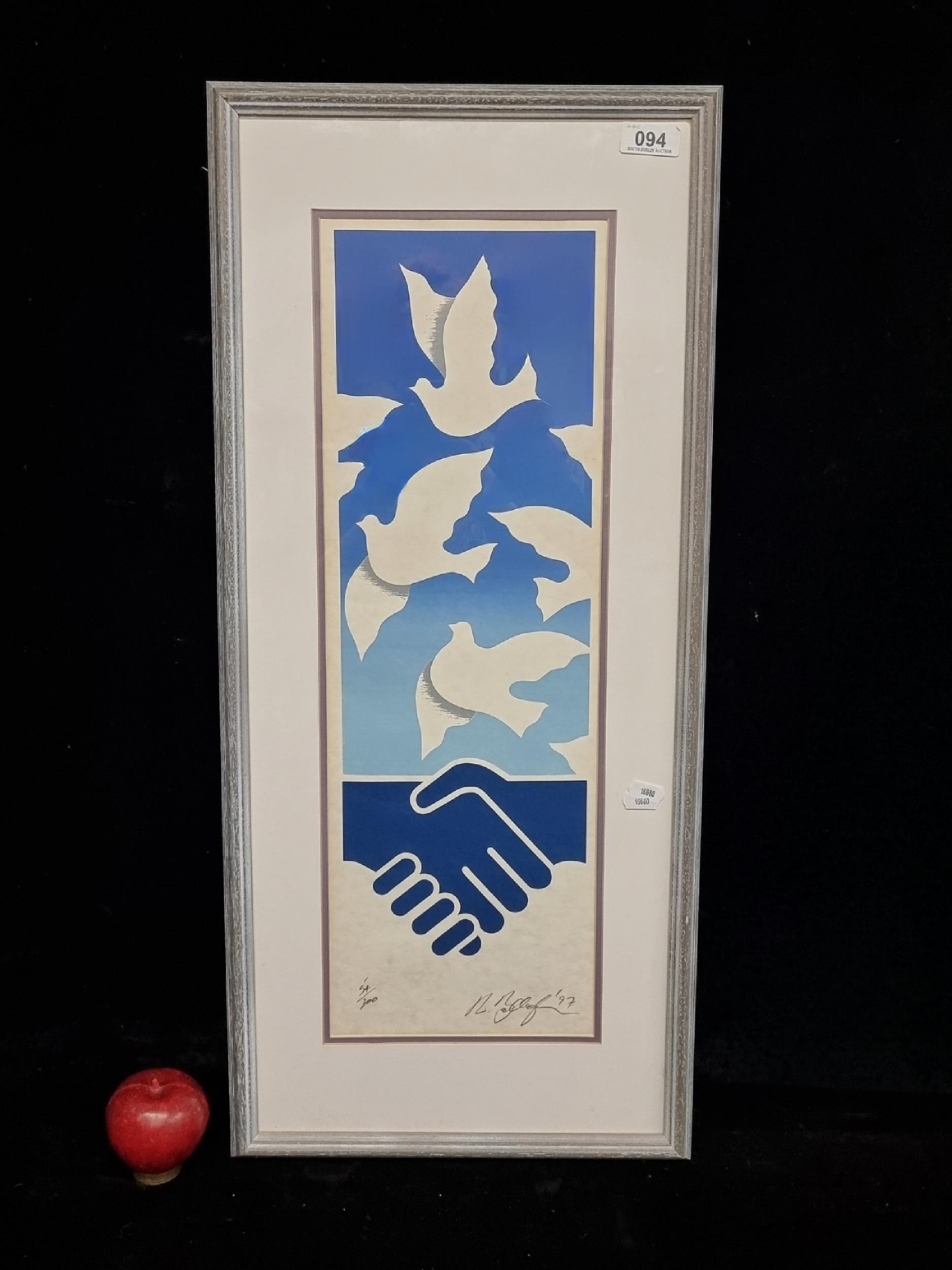 Robert Ballagh | Peace Through Reconciliation (1997) | MutualArt