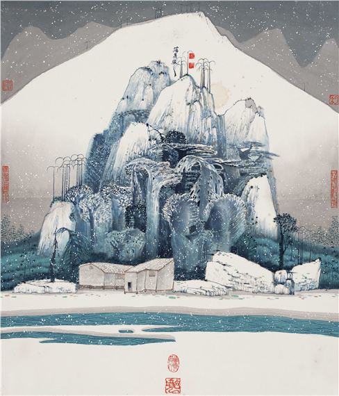 Xue Liang | Picture in snow | MutualArt