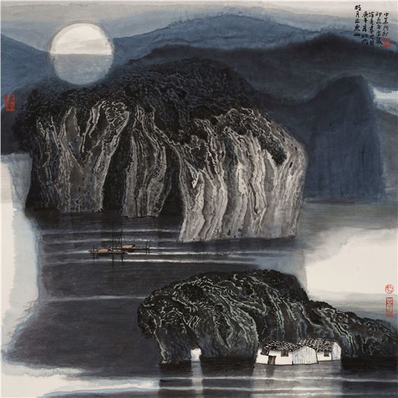 Xue Liang | 2 Works: Flowers and Birds (2006) | MutualArt