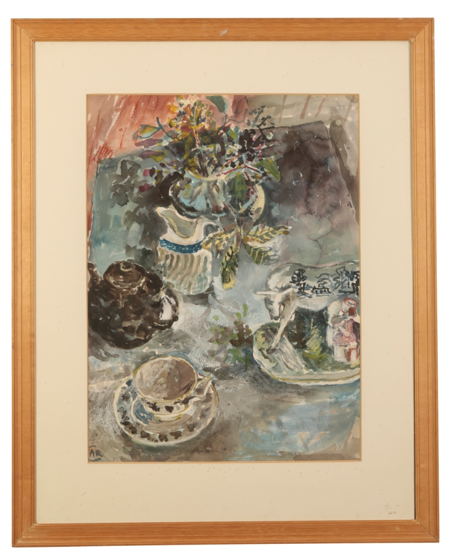 Anthea Craigmyle | 'Still life with teapot and cow' (1933) | MutualArt