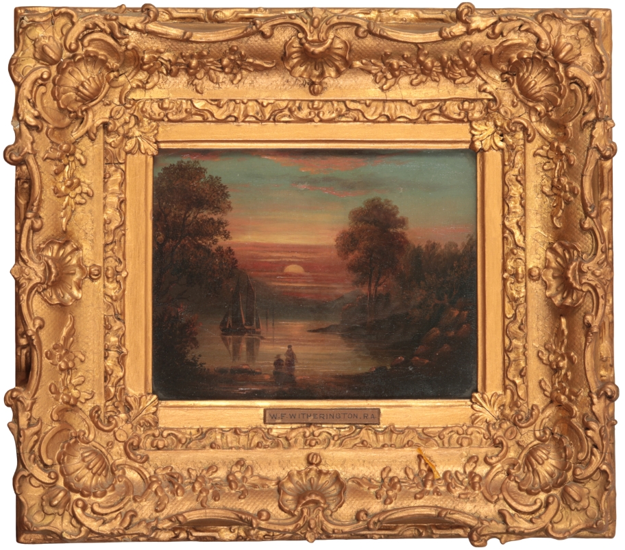 William Frederick Witherington | Two Landscapes (1785) | MutualArt