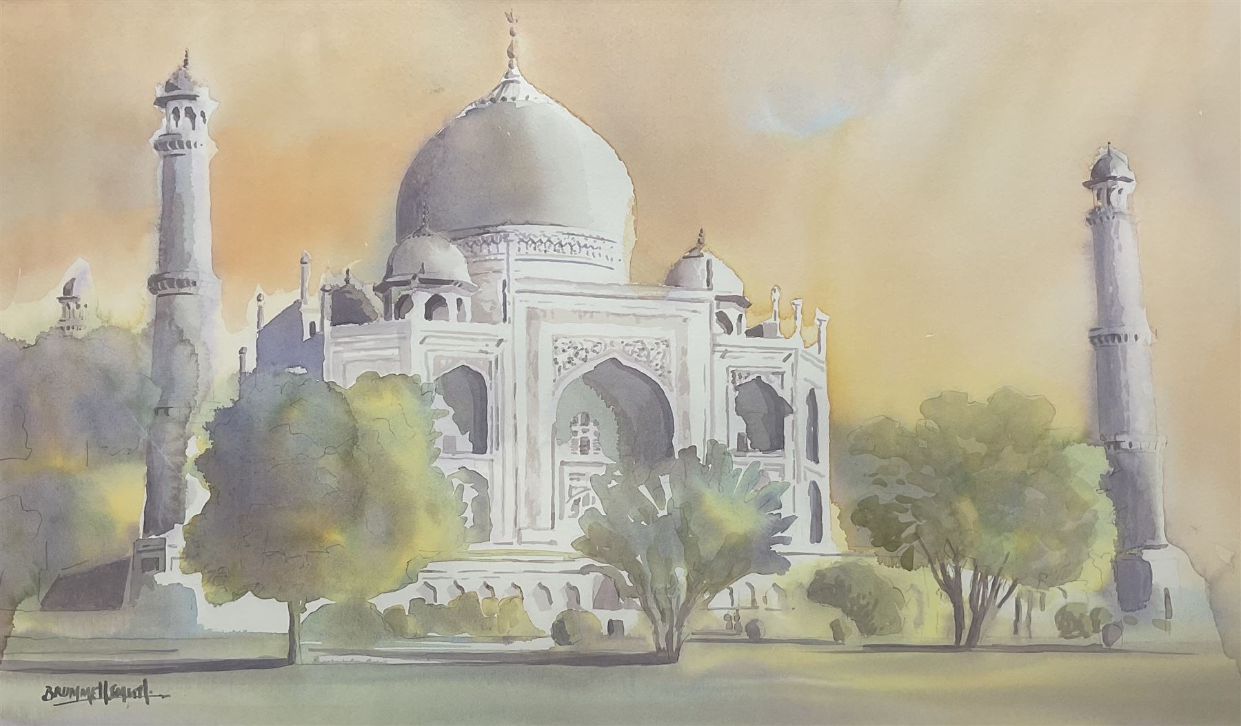 Tony Brummell Smith | The Taj Mahal (1998) | MutualArt