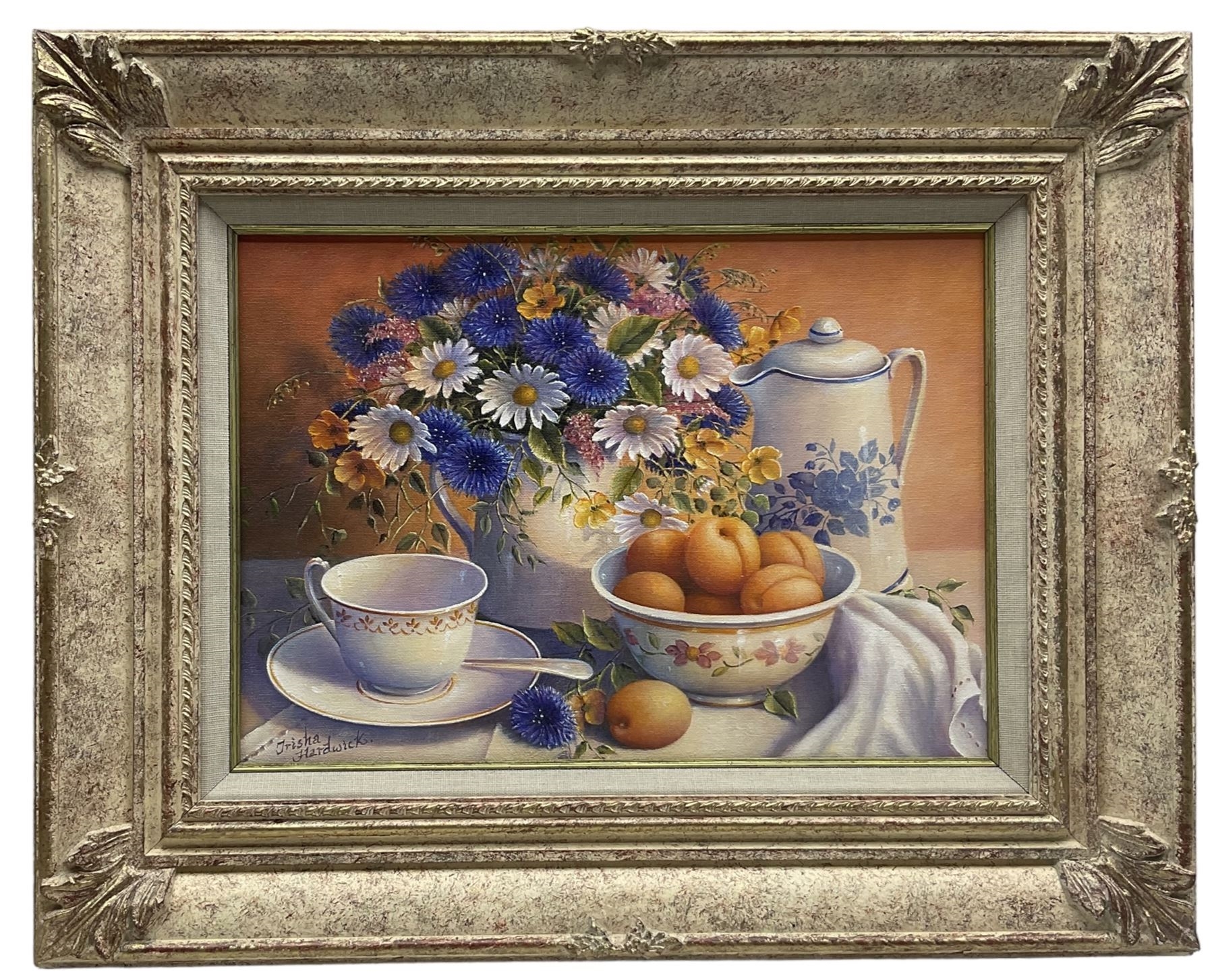 Trisha Hardwick | Cornflowers and Apricots (1996) | MutualArt