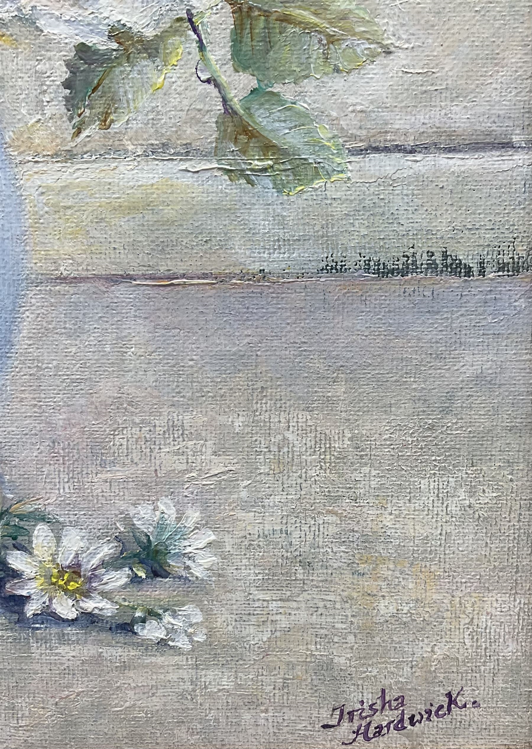 Trisha Hardwick | Floris' Still Life of Violet Flowers in a Vase ...