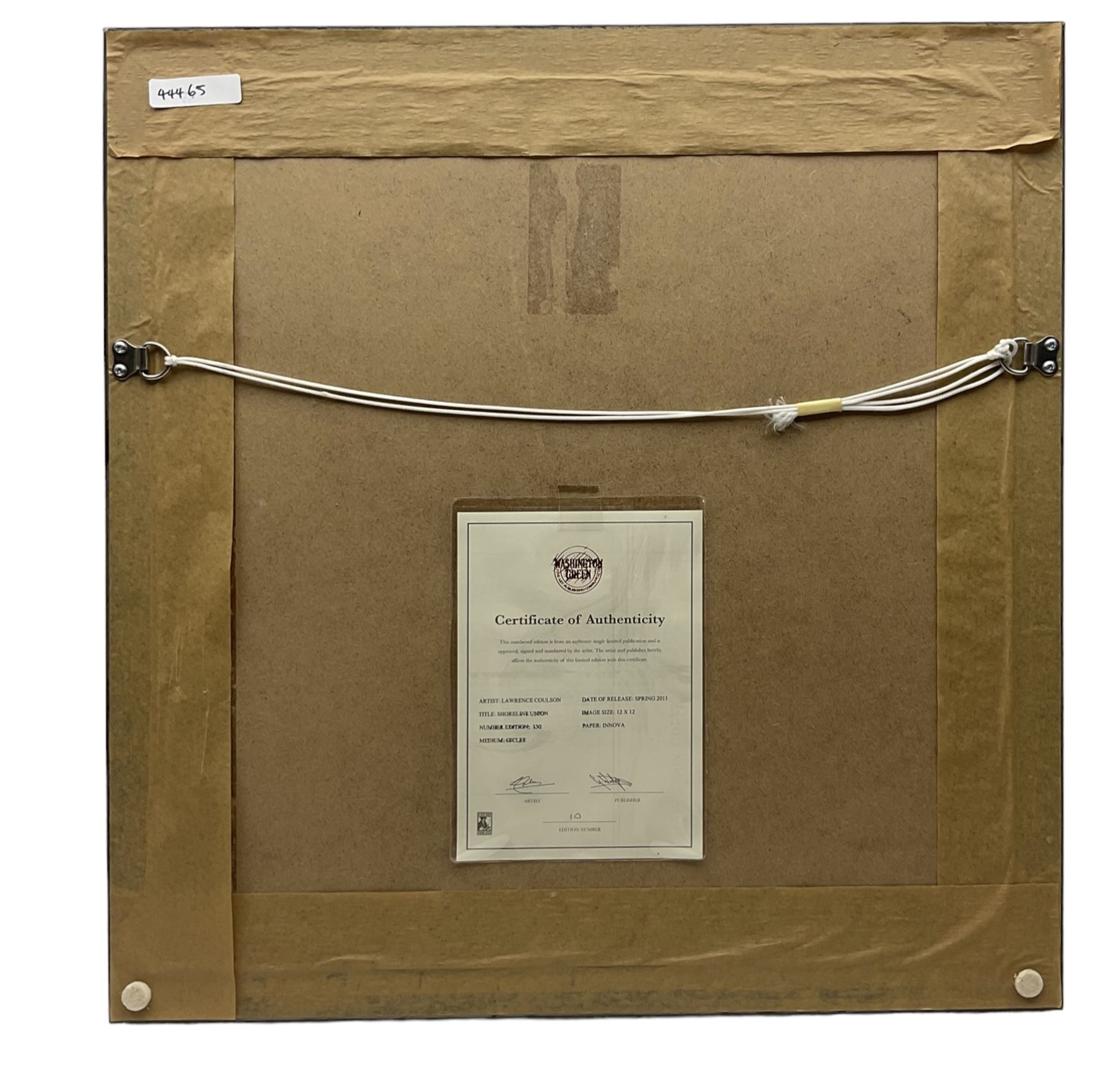 Lawrence Coulson | Shoreline Union | MutualArt