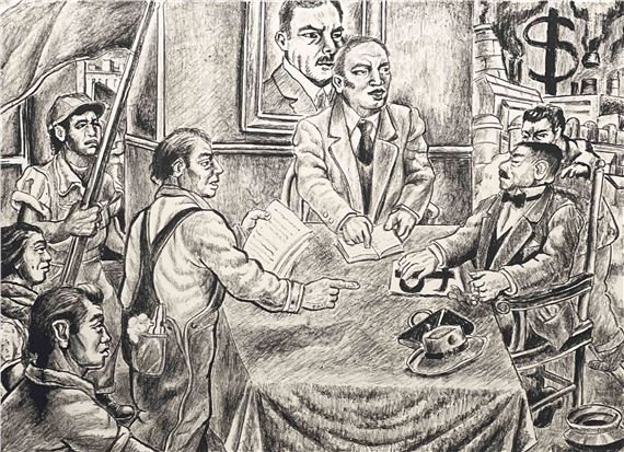 Ángel Bracho | Conflicto Petróleo | MutualArt