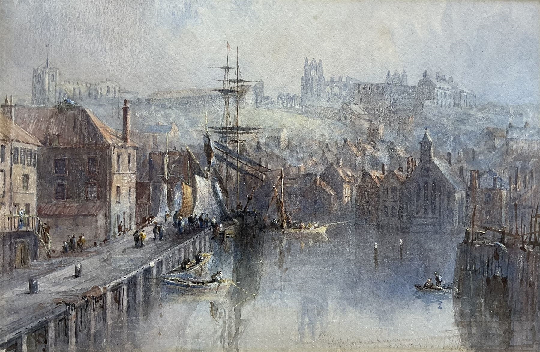 Sarah Ellen Weatherill | Dock End Whitby | MutualArt