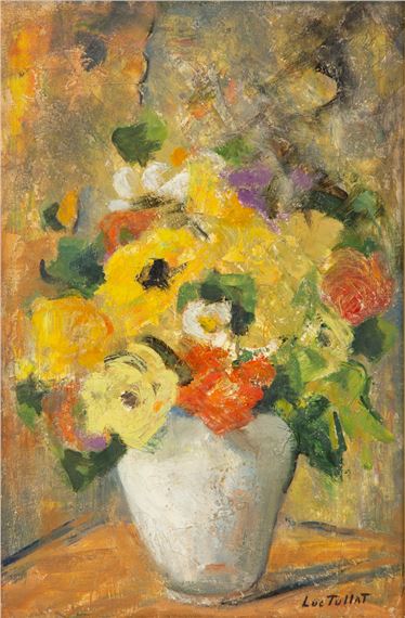 Luc Tullat | Le bouquet jaune | MutualArt