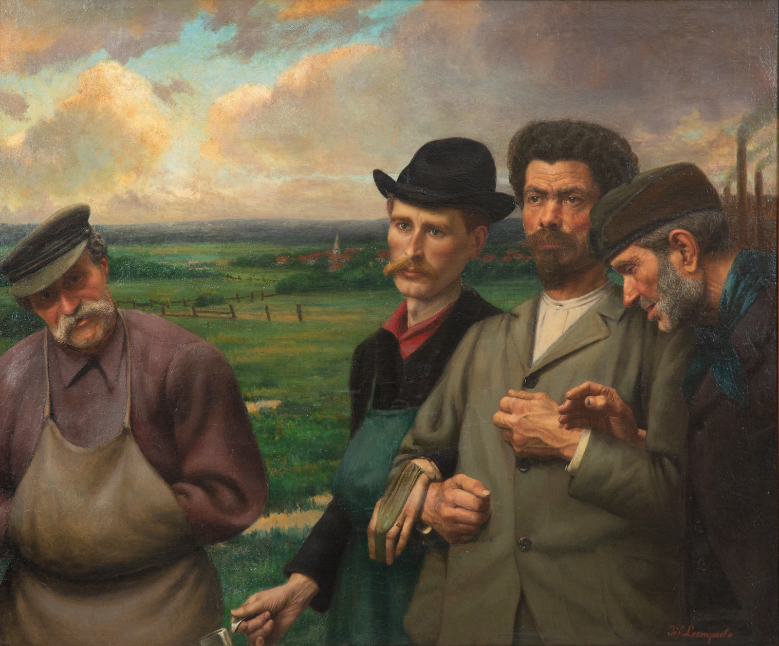 Joseph Leempoels | A MORNING MISSIVE | MutualArt