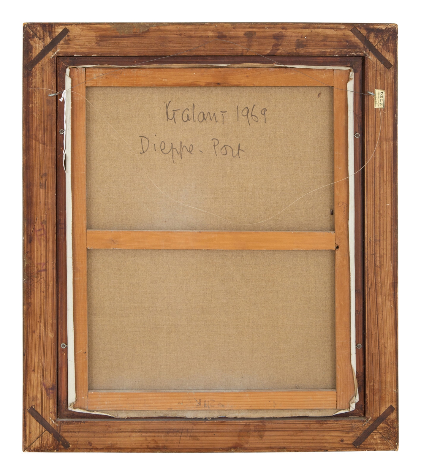 Rene Galant | Le port de Dieppe (1969) | MutualArt