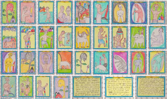 Frédéric Bruly Bouabré | Drawings from the Légende series (2004 ...