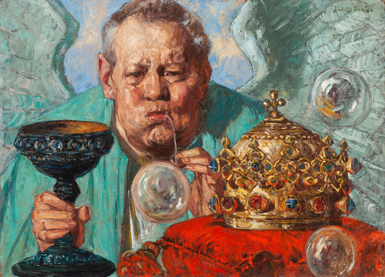 Ludwik Stasiak | Self-portrait | MutualArt