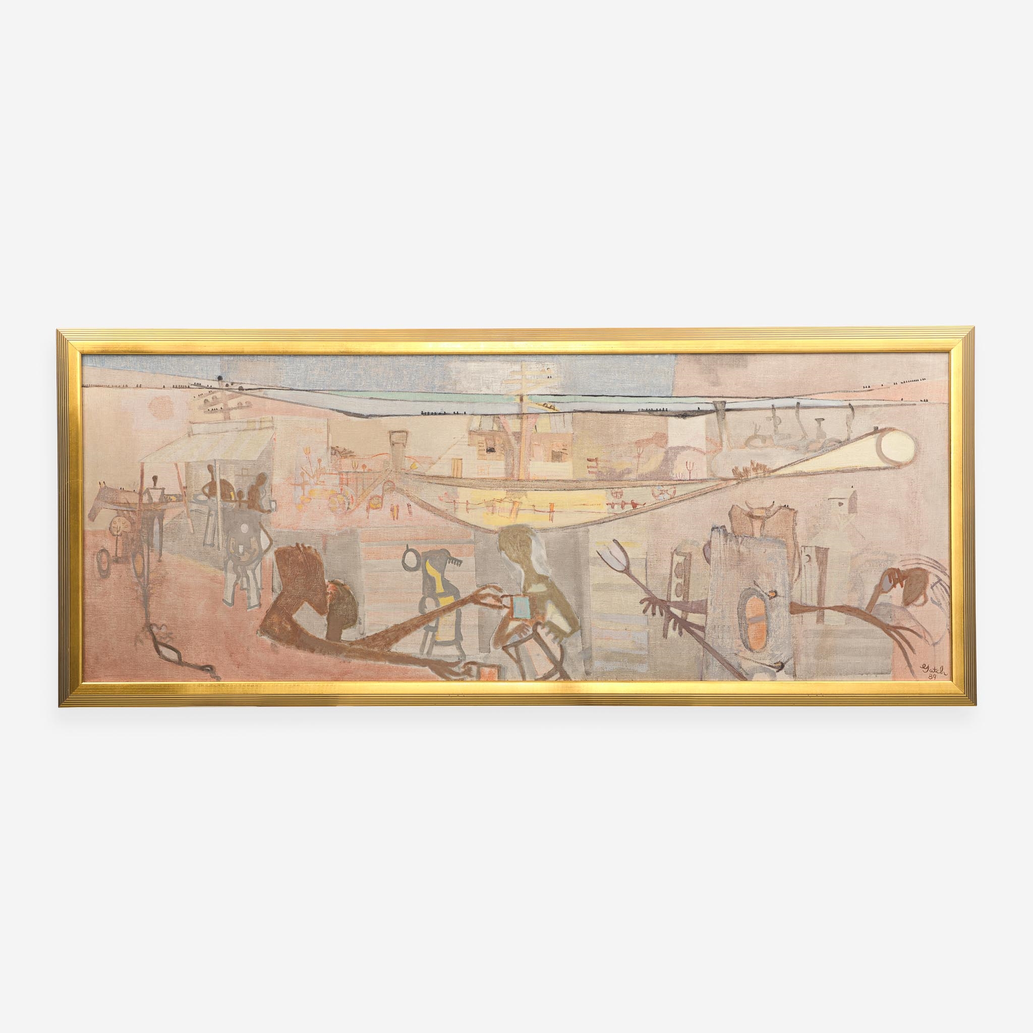 Lee Gatch | Harvesters | MutualArt