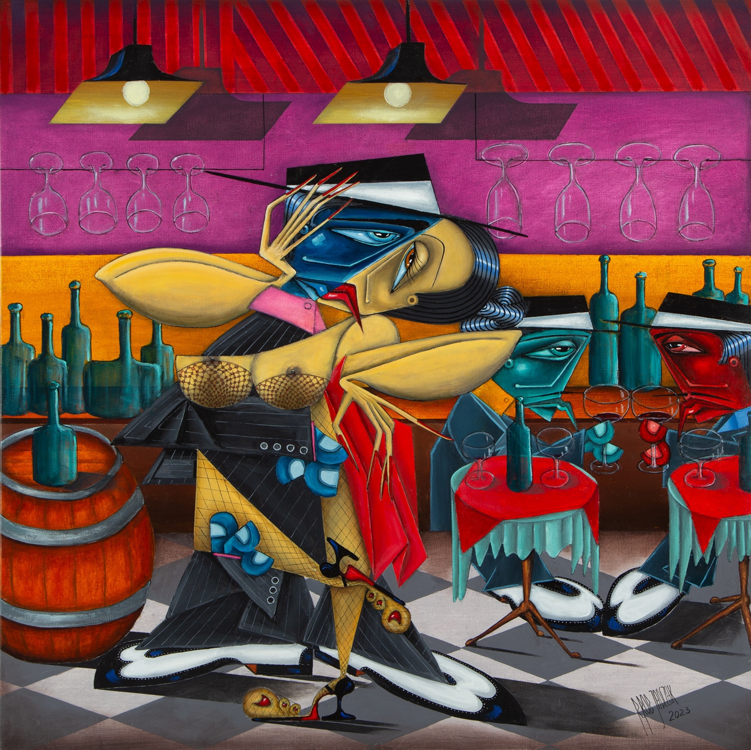 Robert Jadczak | La Boca Tango Bar (2023) | MutualArt