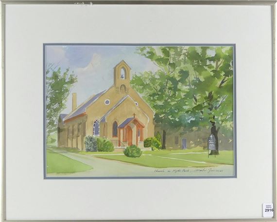Martin Zimmer | Church in Hyde Park | MutualArt