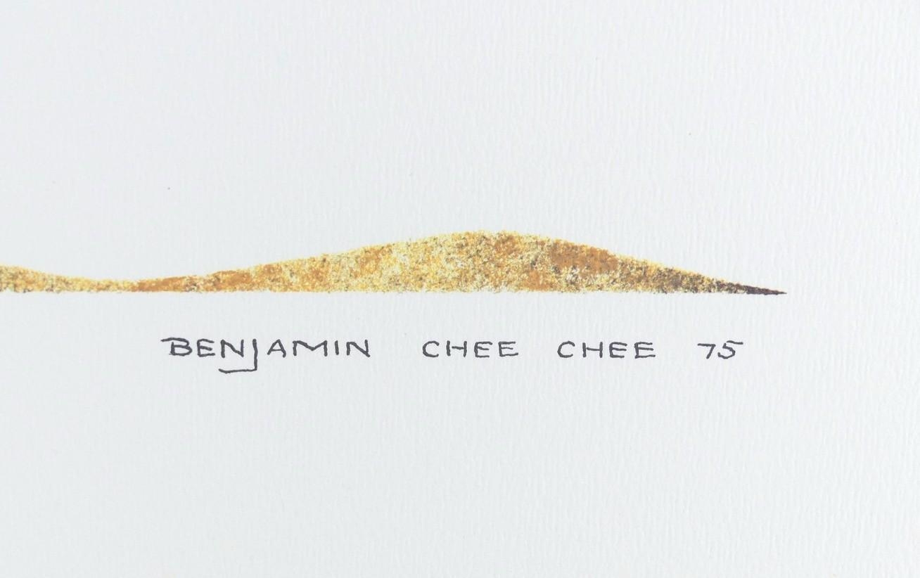 Benjamin Chee Chee | Framed lithograph print with signature | MutualArt