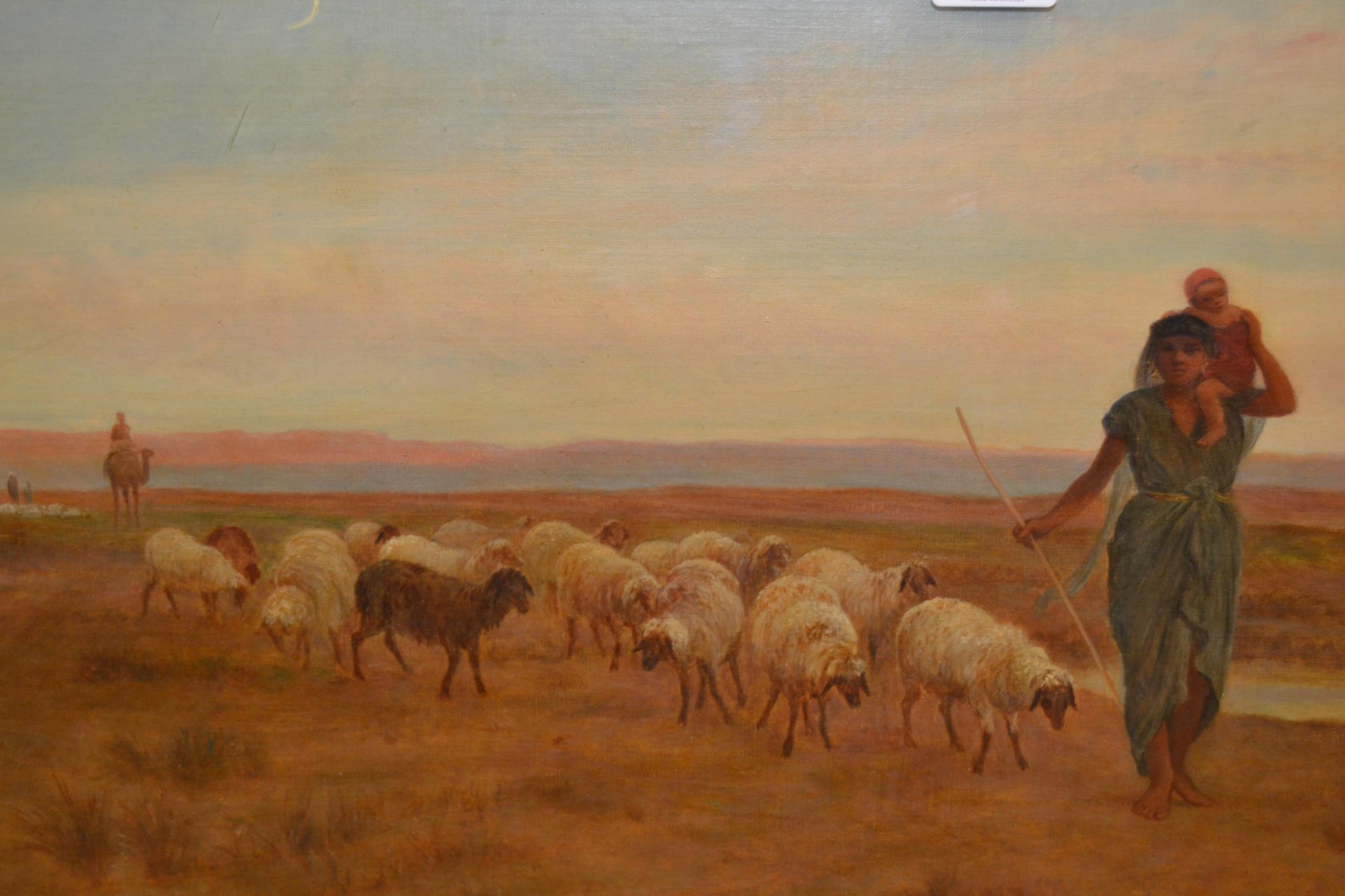 Frederick Goodall | ARAB SLAVE TRADERS (1861) | MutualArt