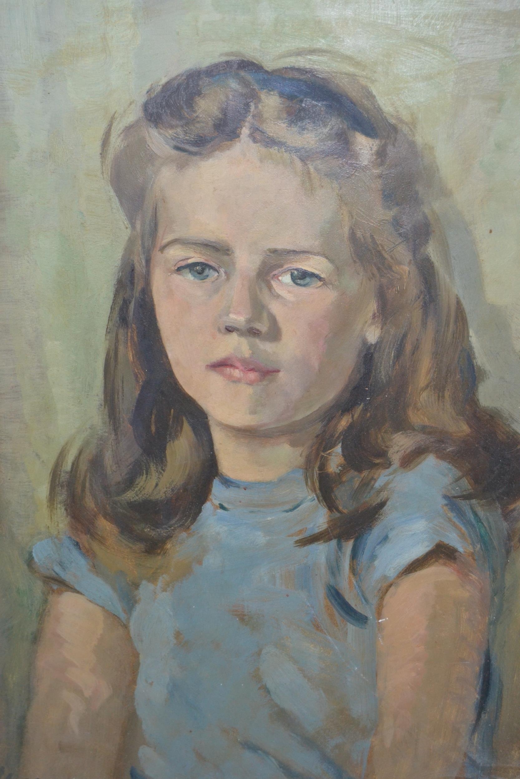 Edward Wesson | Portrait of Sally Jean McGowan; Portrait of Alexandra ...