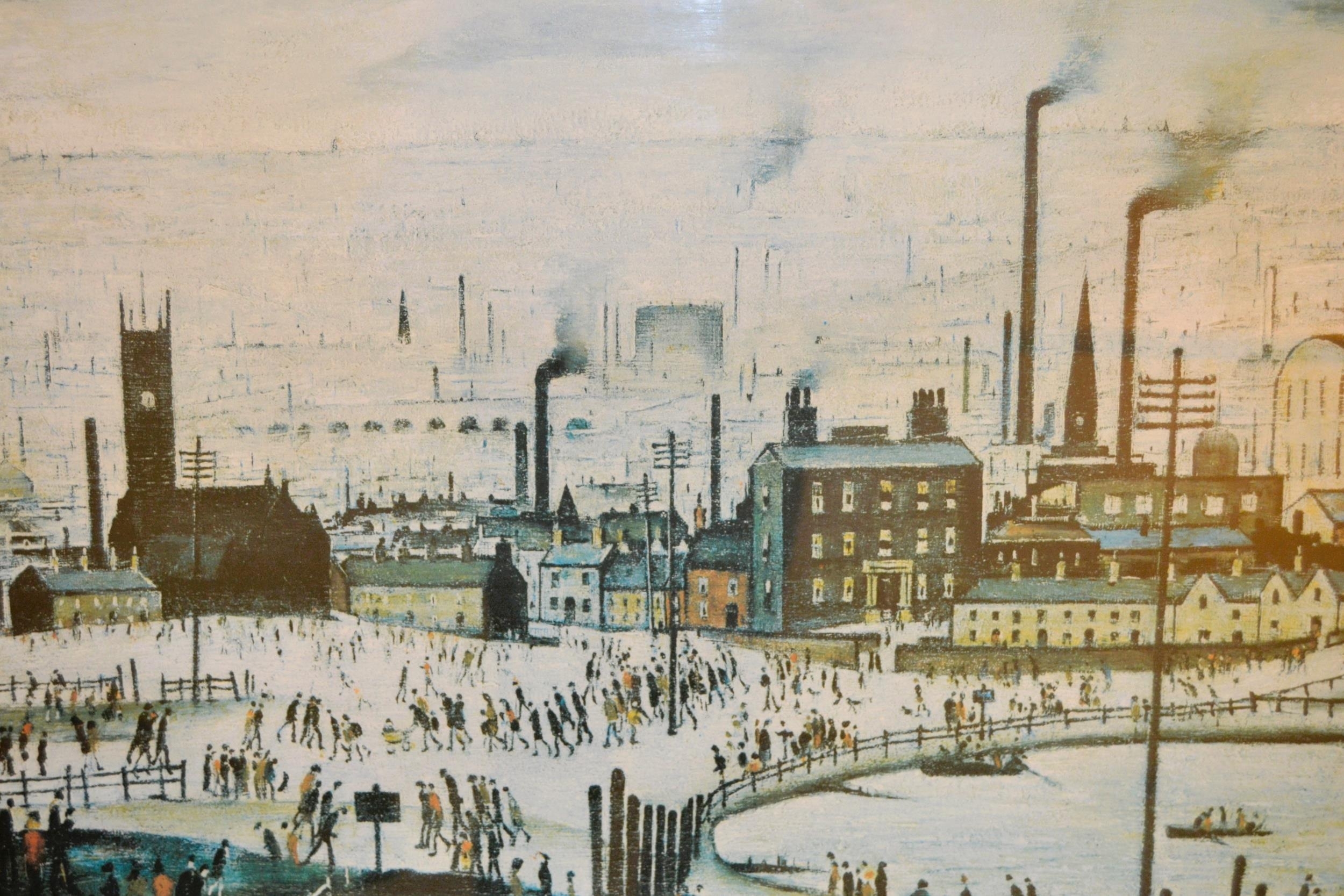 Laurence Stephen Lowry | An Industrial Town | MutualArt