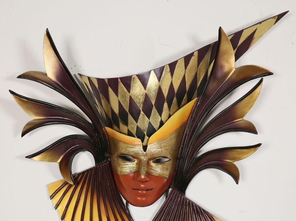 Michael Franklin Taylor | Michael Taylor Carnivale Mask Sculpture ...