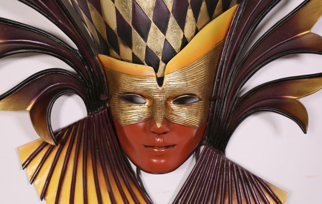 Michael Franklin Taylor | Michael Taylor Carnivale Mask Sculpture ...