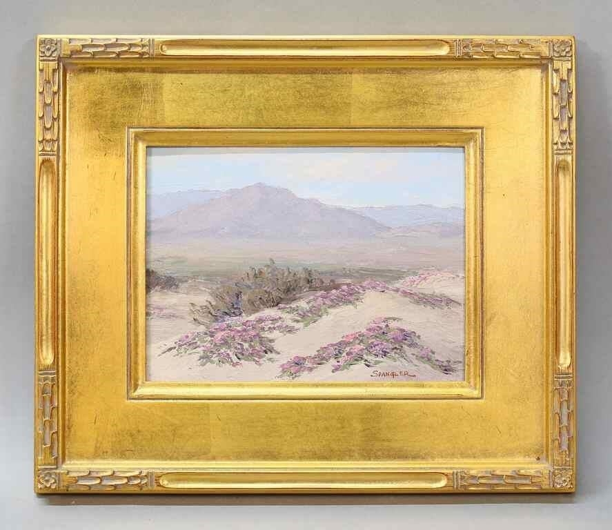 Edna Paine Spangler | Desert landscape | MutualArt