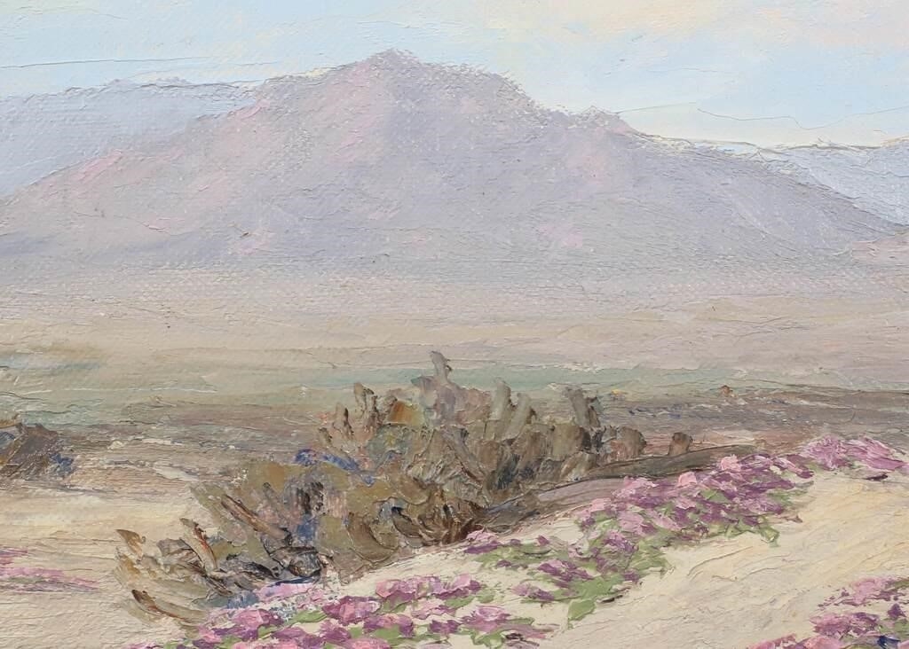 Edna Paine Spangler | Desert landscape | MutualArt