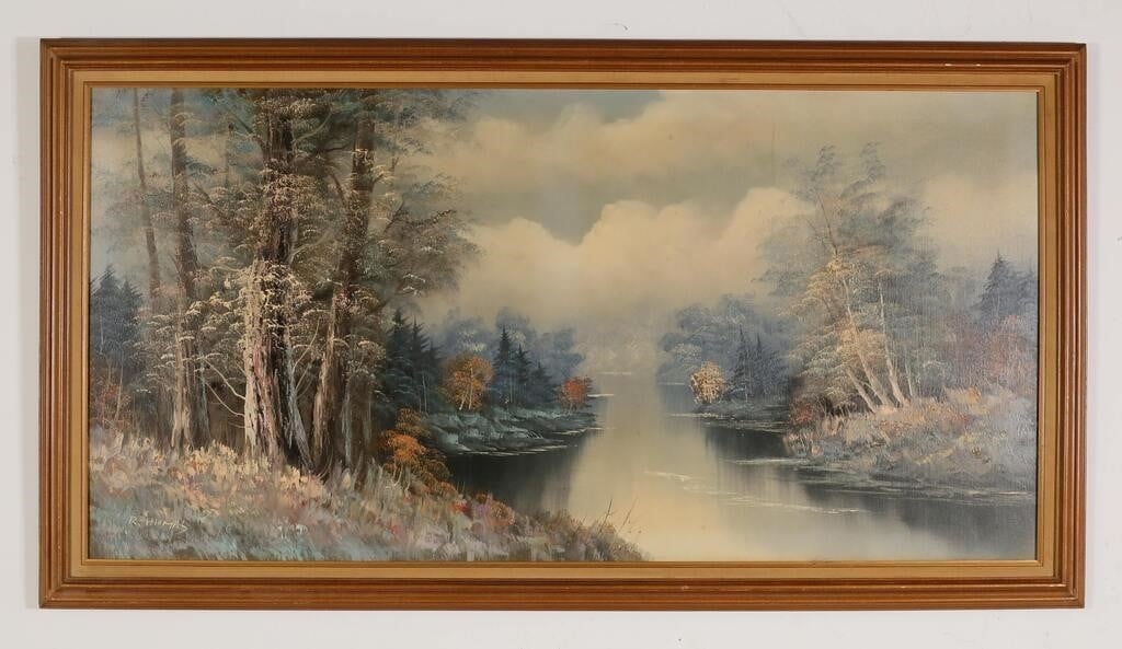 R. Thomas | River Landscape | MutualArt