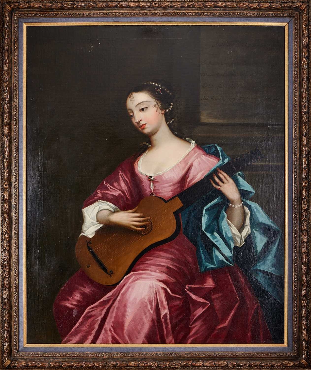 Sir Godfrey Kneller | A LARGE 18TH CENTURY PORTRAIT OF MRS ARABELLA ...