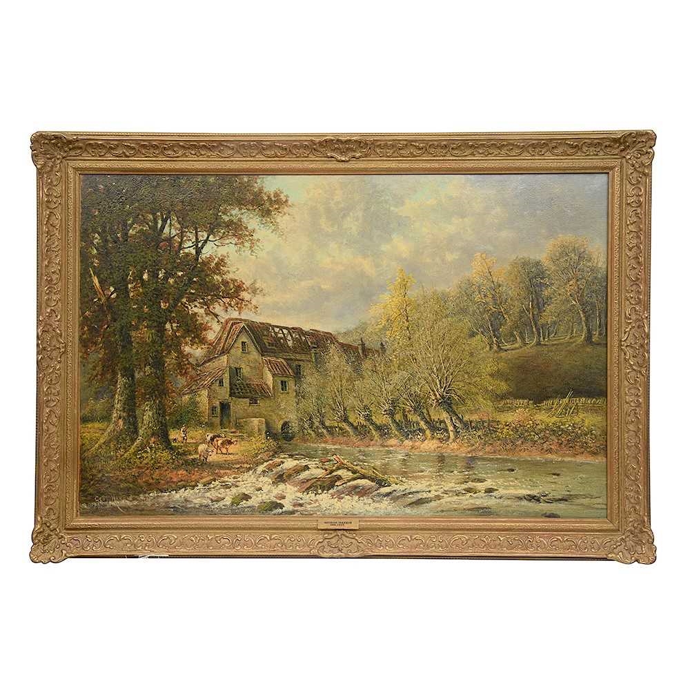 George Harris | THE OLD SNUFF MILL ON THE FROME | MutualArt