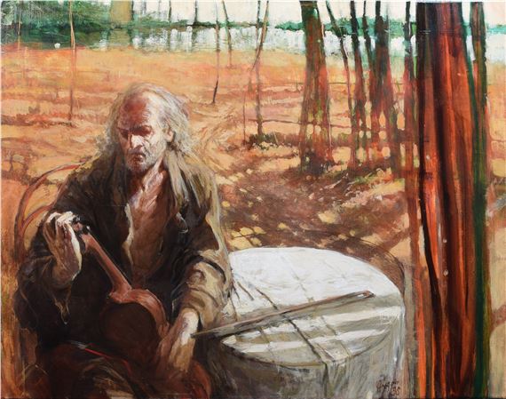 Antoni Cygan | Skrzypek (1998) | MutualArt